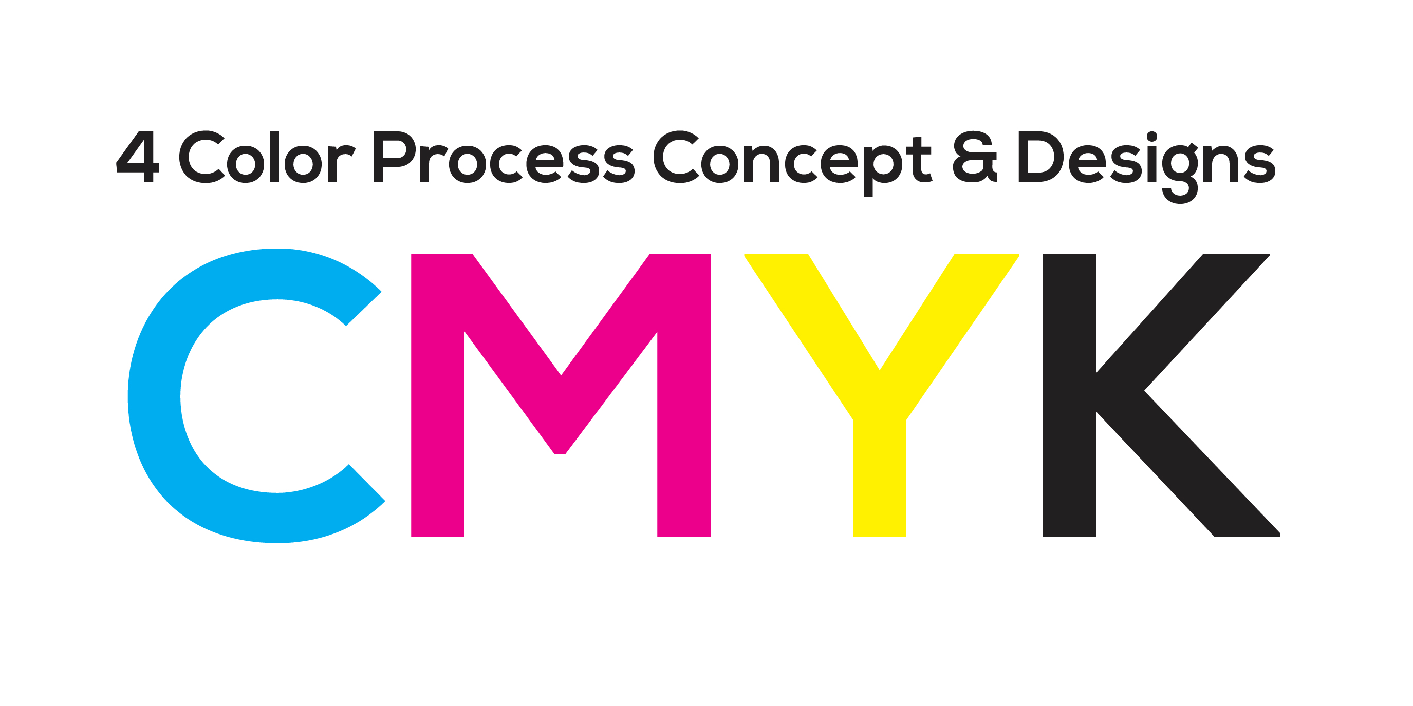 4 Color Process Concepts & Designs - The Vector Art Experts